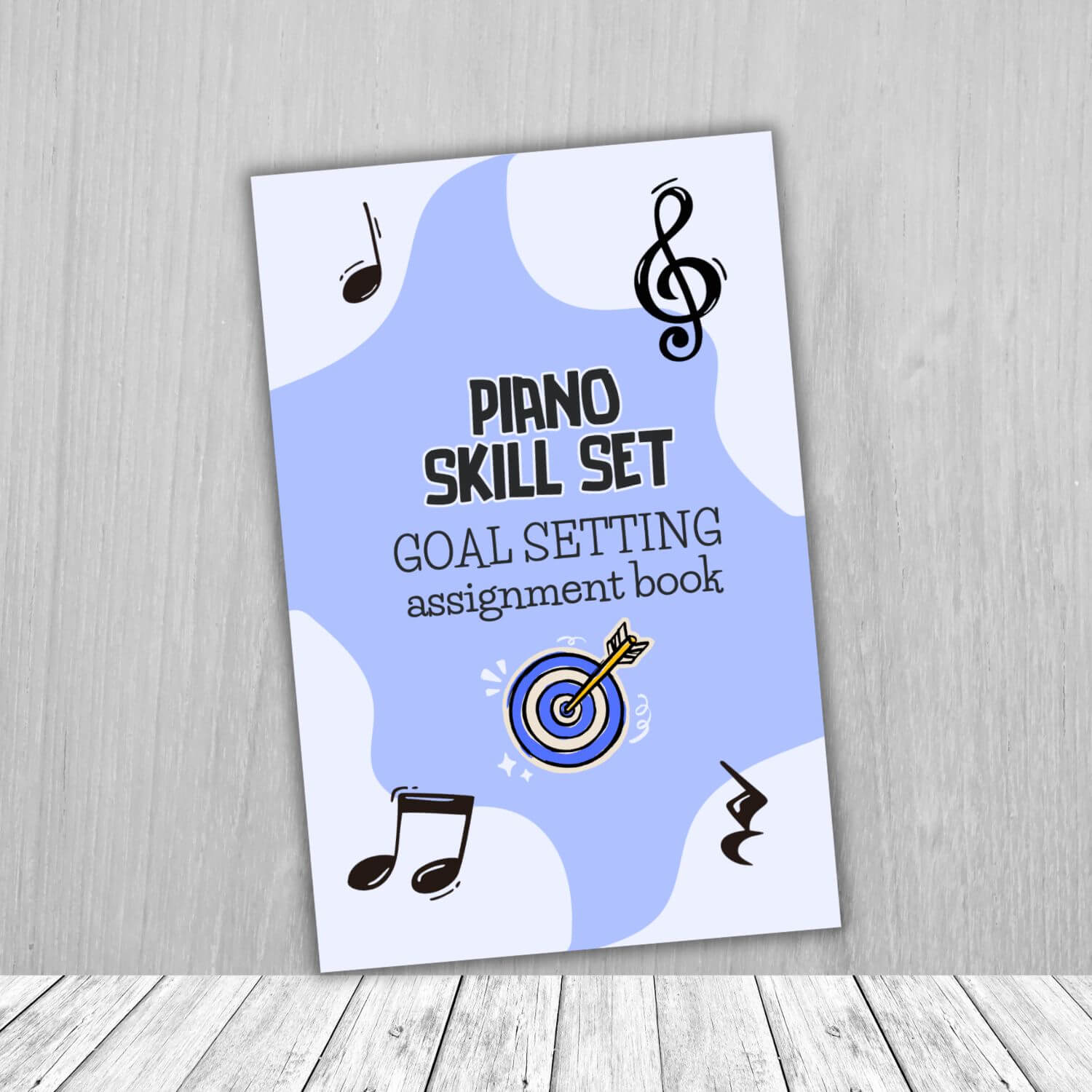 Piano Skill Set Goal Setting Assignment Book Preview - The Tattooed ...