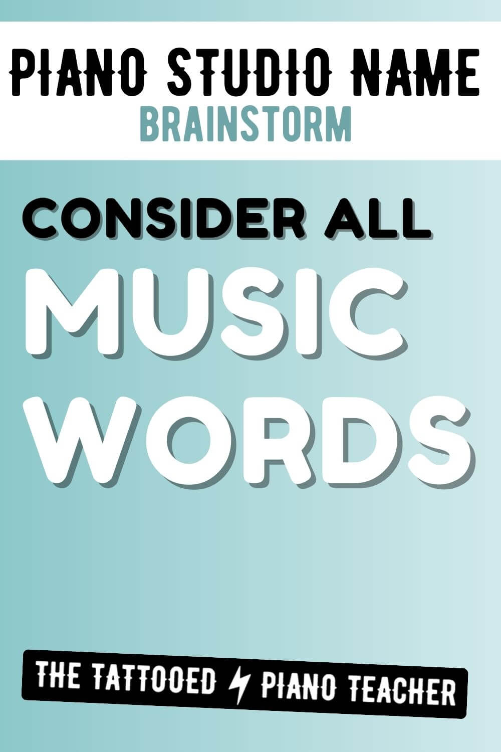 Piano Studio Names: How to Pick the Perfect Name For Your Business ...