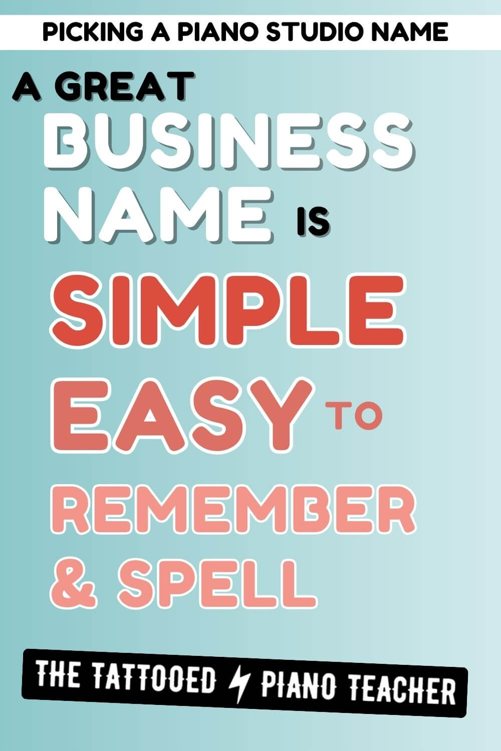 Piano Studio Names: How to Pick the Perfect Name For Your Business ...