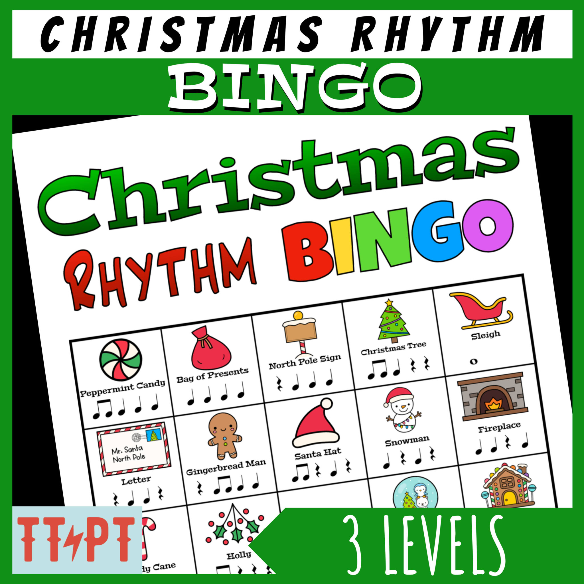 Rhythm Game For Back to School [Free Music Bingo Printable] - The ...