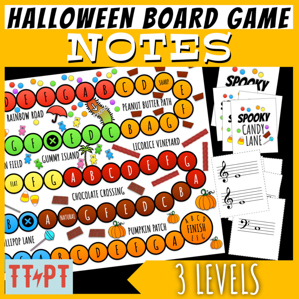 5 Halloween Music Games Your Piano Students Will Love [Free Printable ...