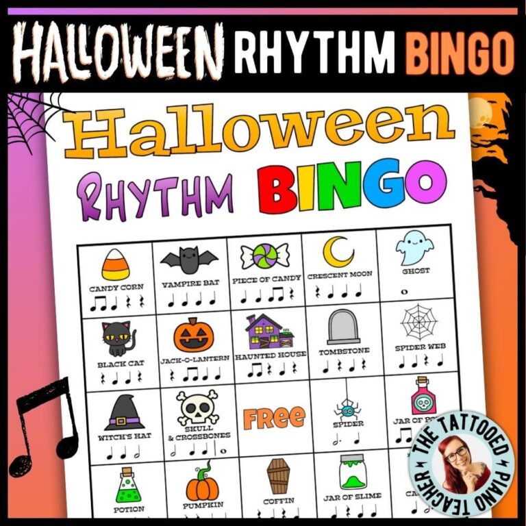 5 Halloween Music Games Your Piano Students Will Love [Free Printable ...