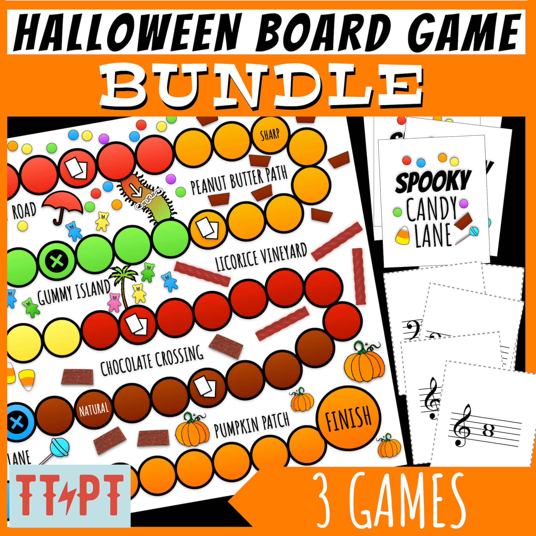 5 Halloween Music Games Your Piano Students Will Love [Free Printable ...