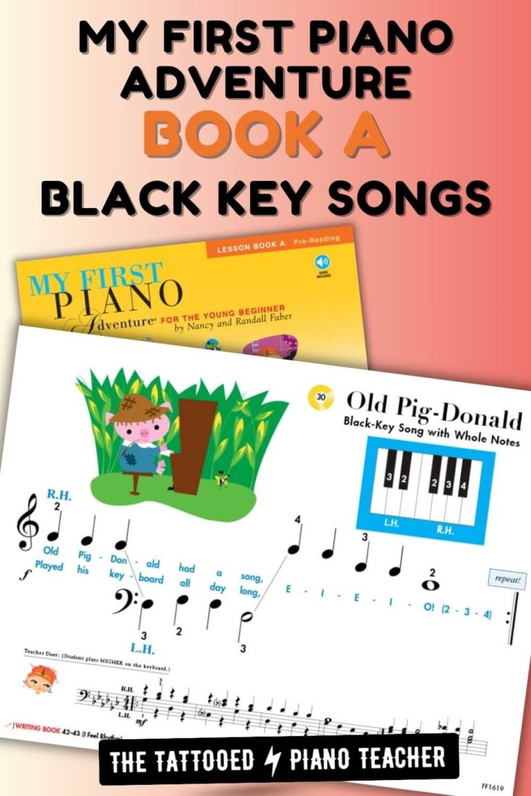 My First Piano Adventure: A Fun Way to Teach Young Beginners - The ...