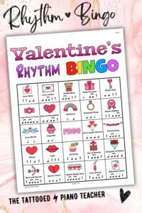Valentine's Day Music Activities for February Fun [Free Heart Puzzles ...