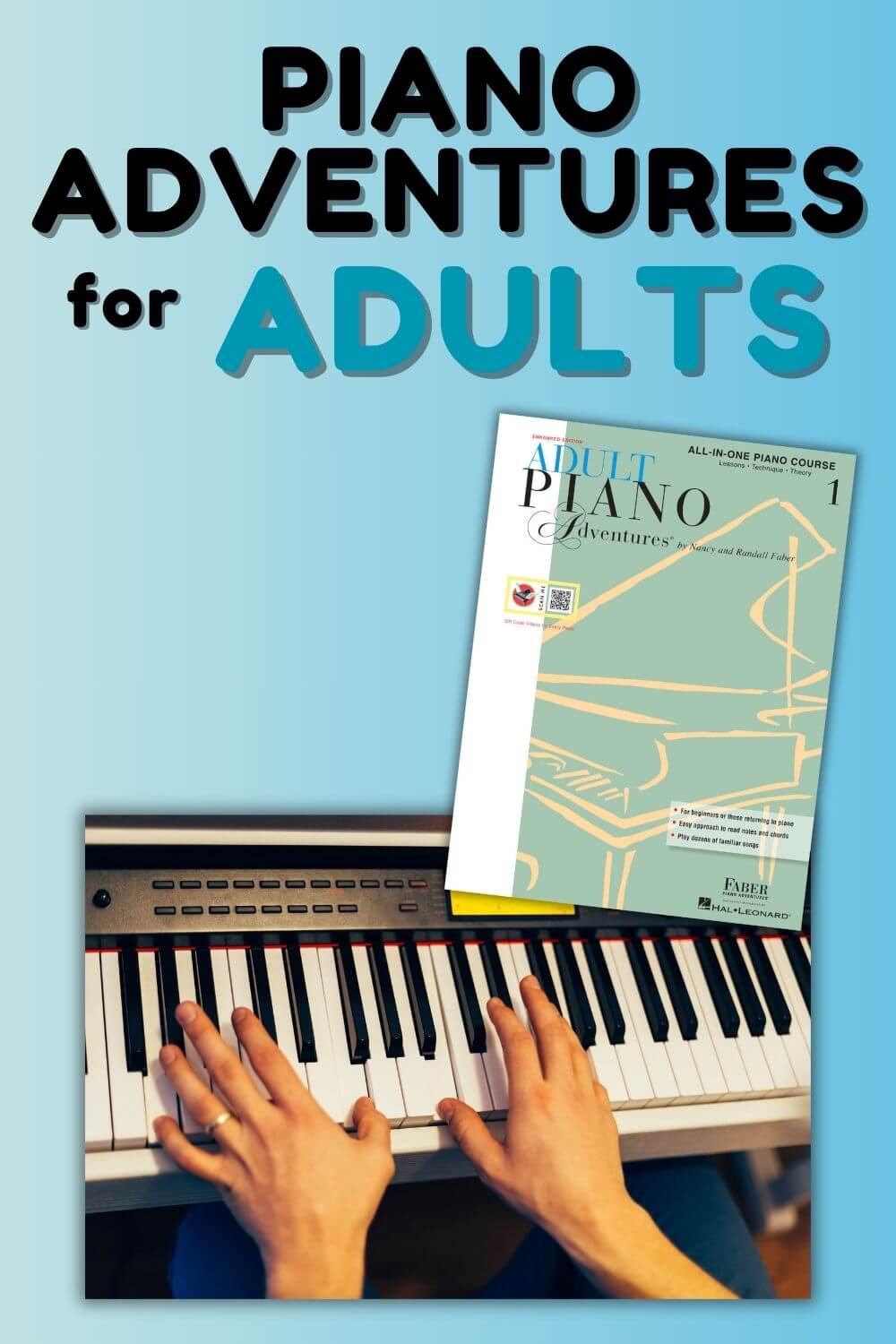 Faber Adult Piano Adventures Review: Best Piano Book for Adults? - The ...