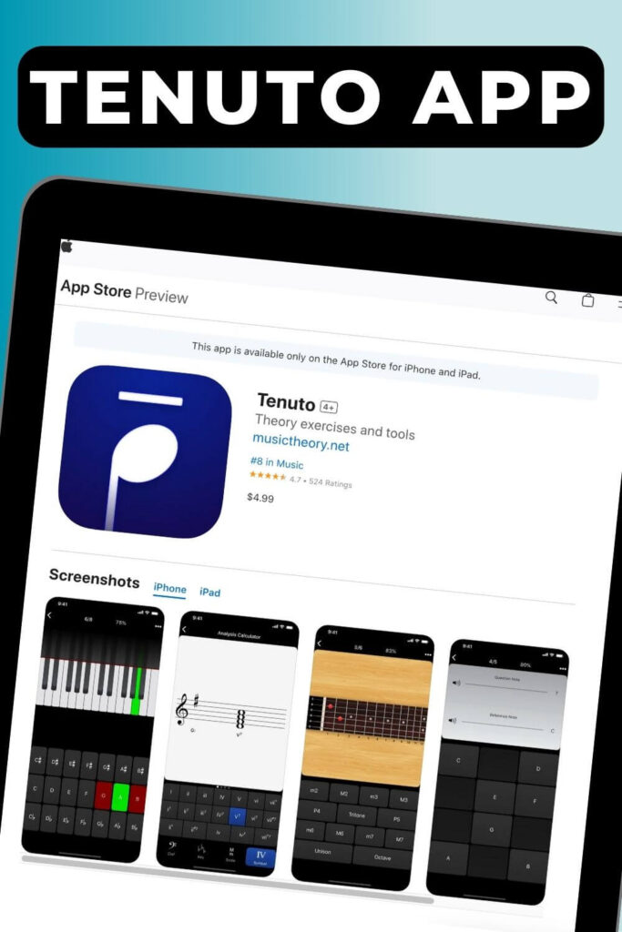 Tenuto App Review: Best Music Theory App for Piano Teachers - The Tattooed Piano Teacher