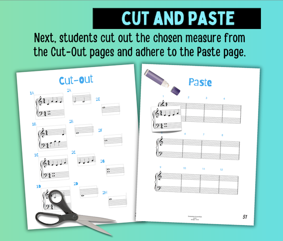 Music Composing Activity for Kids: Composition Cut-and-Paste - The ...