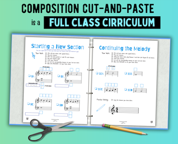 Music Composing Activity for Kids: Composition Cut-and-Paste - The ...