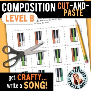 Music Composing Activity for Kids: Composition Cut-and-Paste - The ...