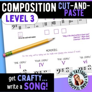 Music Composing Activity for Kids: Composition Cut-and-Paste - The ...