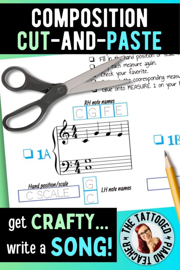 Music Composing Activity for Kids: Composition Cut-and-Paste - The ...