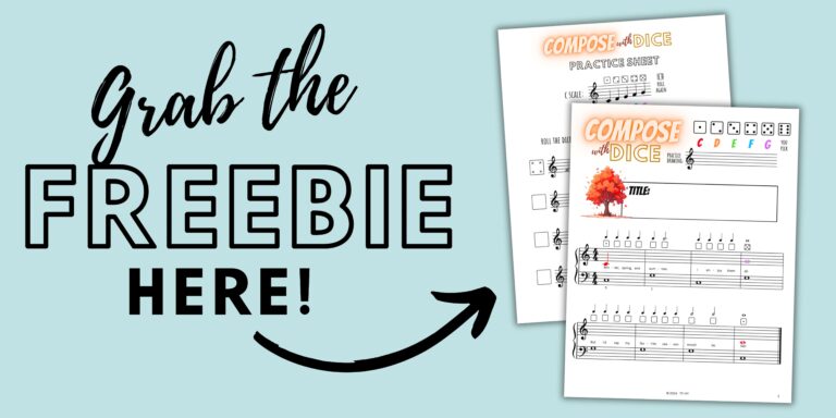 Fall Music Activities for Piano Students [Free Composing Activity ...