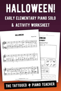6 Spooky Halloween Piano Solos (Primer to Intermediate) + Free ...