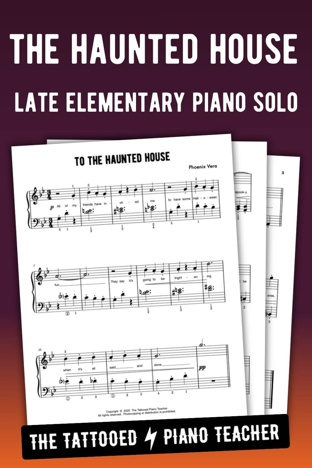 6 Spooky Halloween Piano Solos (Primer to Intermediate) + Free ...