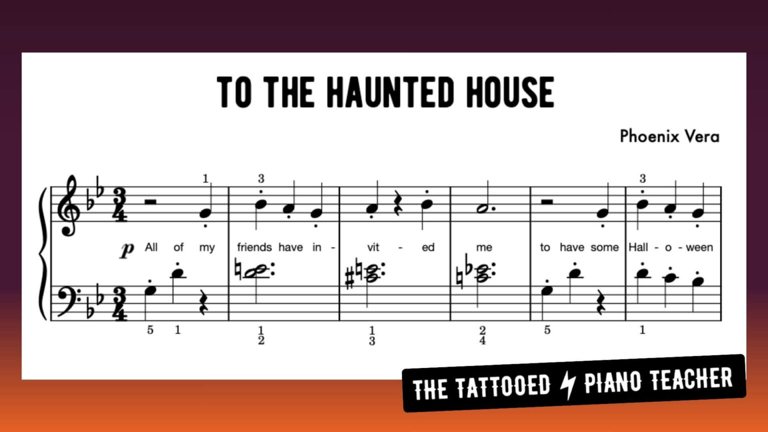 6 Spooky Halloween Piano Solos (Primer to Intermediate) + Free ...