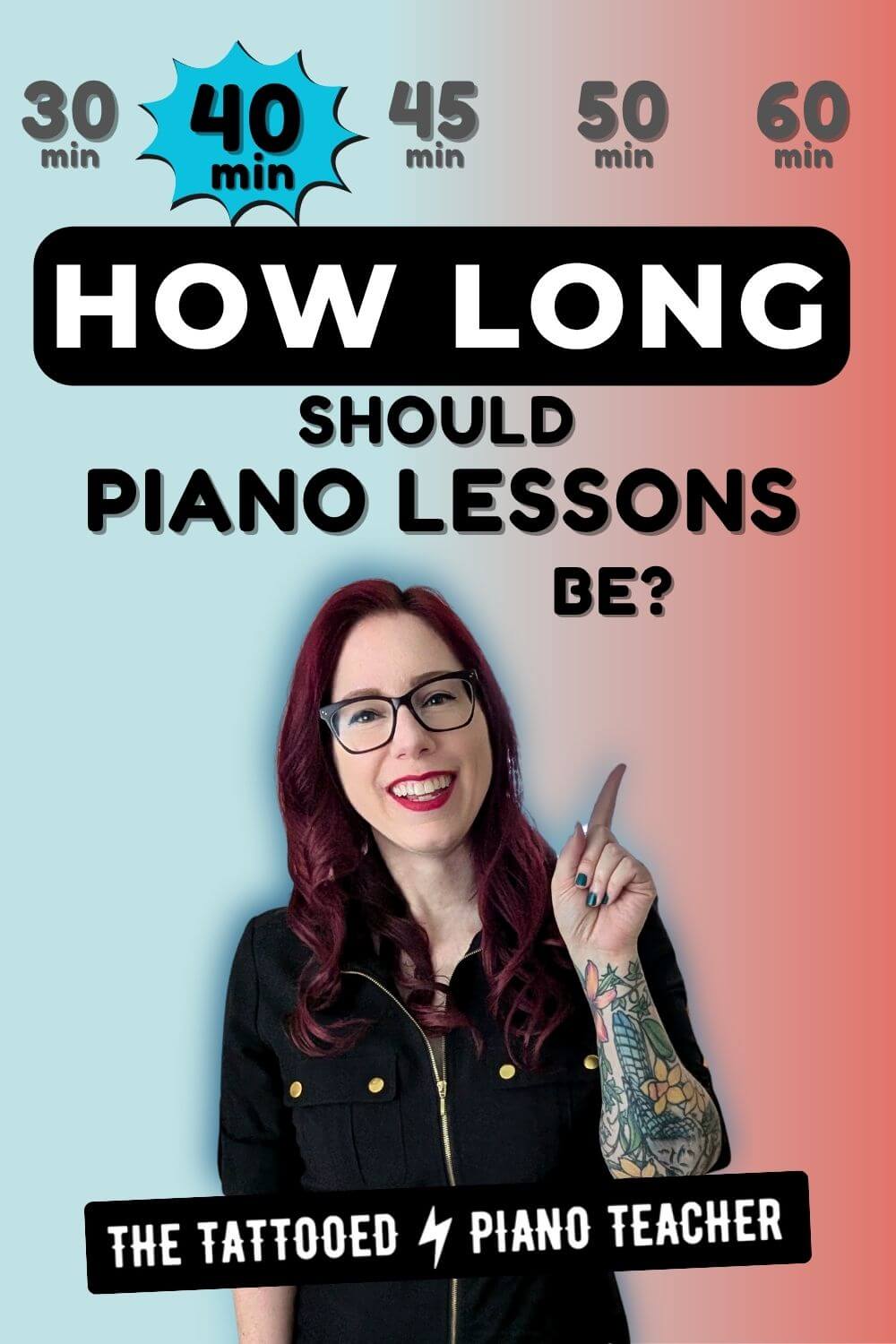 30-Minute Piano Lesson Plan: Step-by-Step Guide + Free Printable ...