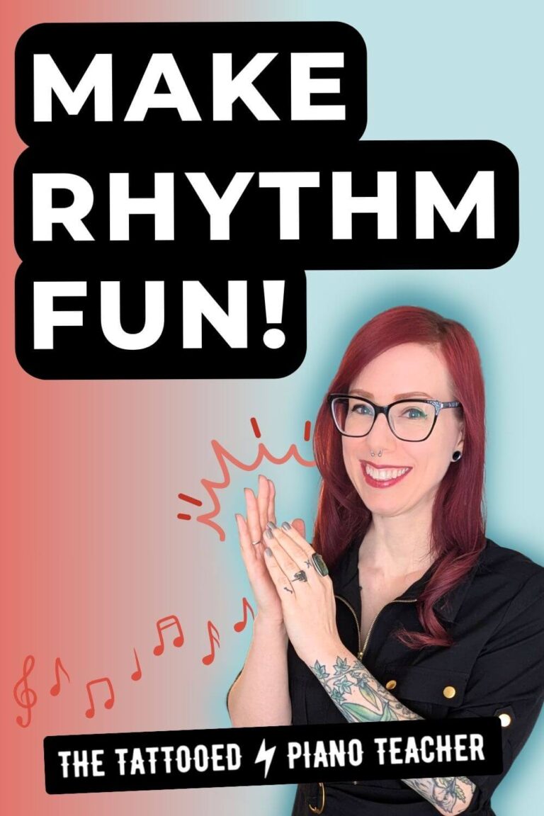 5 Creative Ways to Teach Rhythm in Piano Lessons (That Actually Work ...